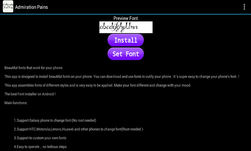 Calligraphy Font Pack-Amazonアプリストアのアプリ