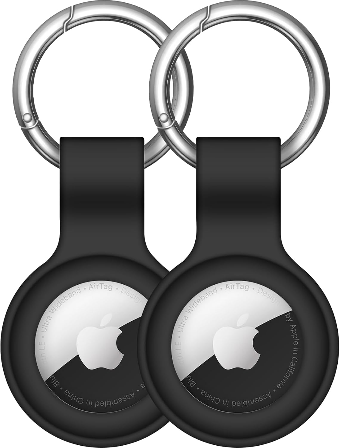 Amazon.com: 【2 Pack】 Linsaner Compatible with AirTag Case Keychain Air ...