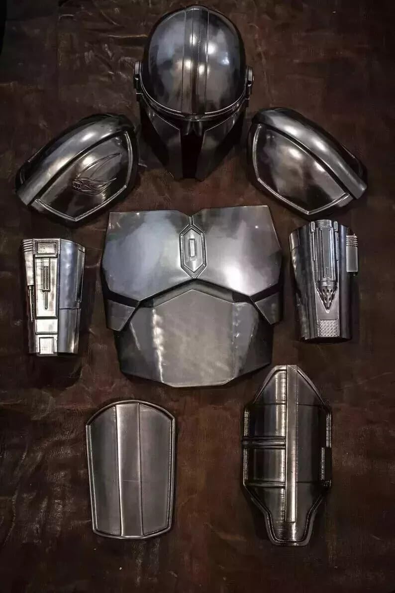 New-Mandalorian-Beskar-Armor Mando Fighting Armor Suit LARP Mandalorian ...