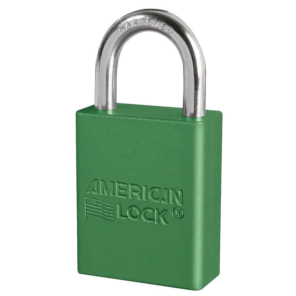 Lockout Padlock, KD, Green, 1-7/8"H - Amazon.com