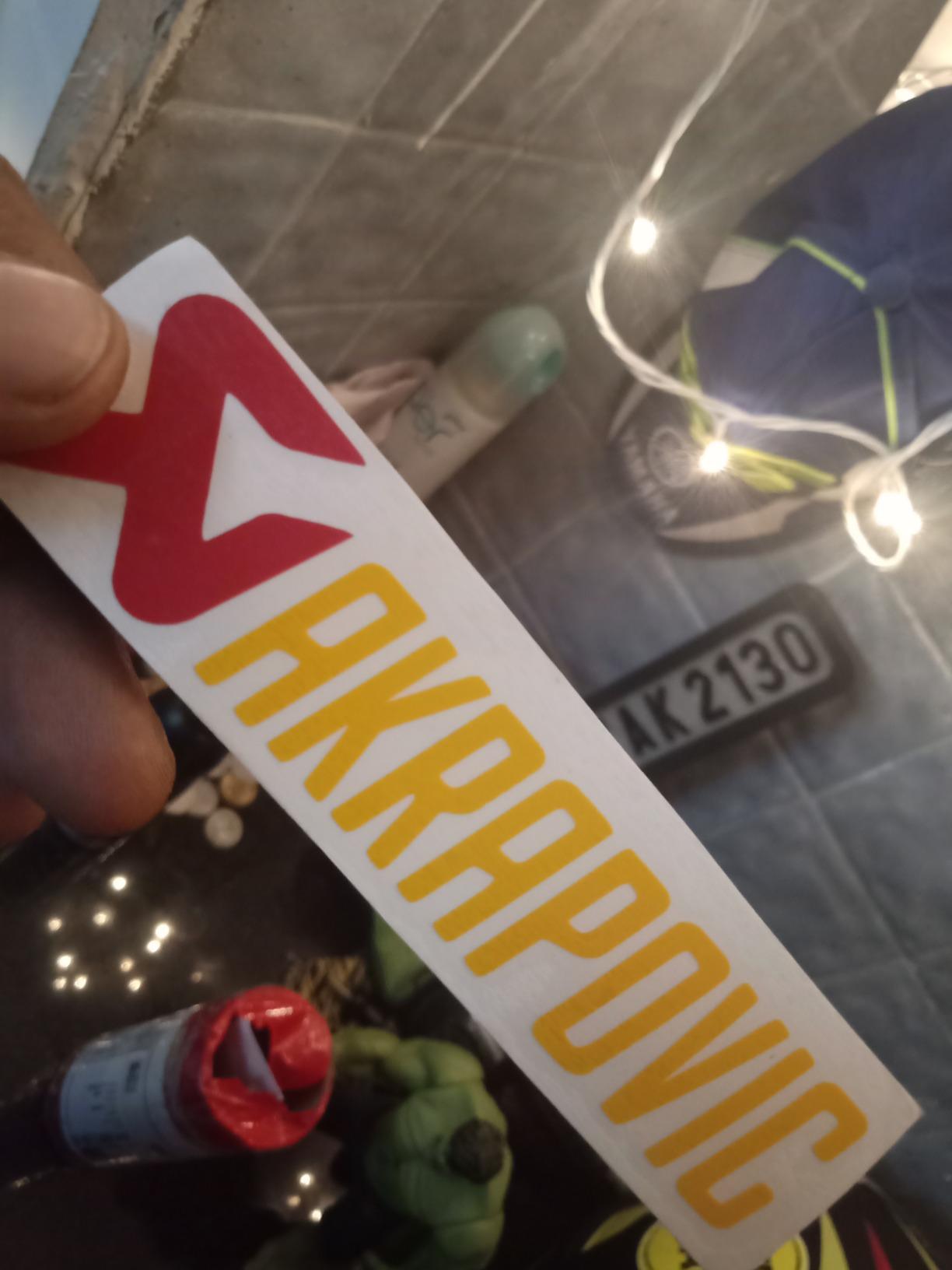 ARWY® Duke KTM Stickers for Bike 390 200 250 Akrapovic Yellow and Red ...