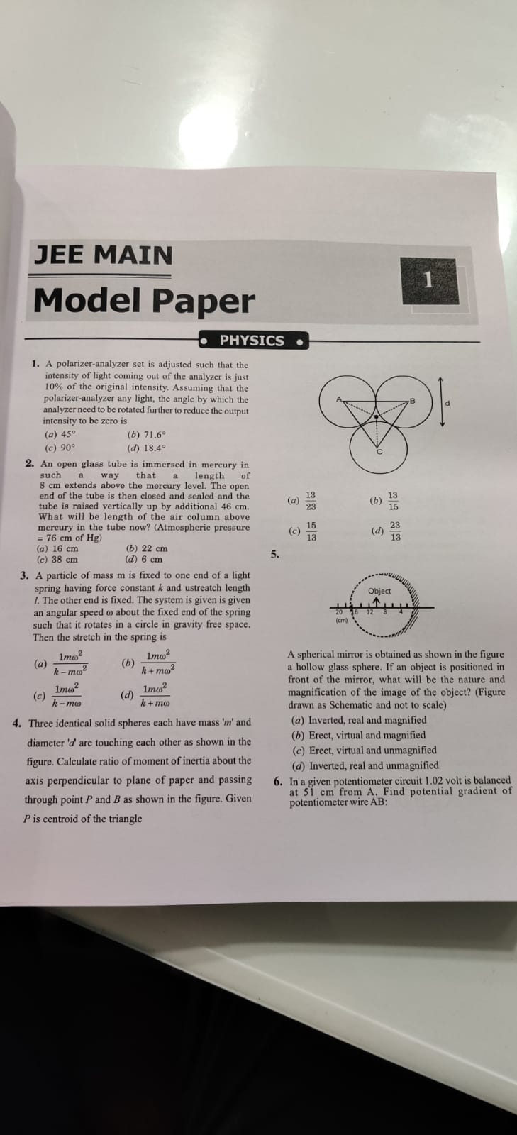 Buy 11 JEE Mains Undercover Model Solved Papers, Based On Analysis Of ...