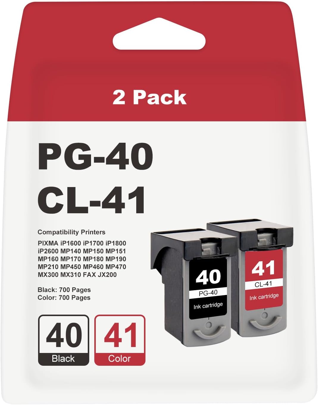Amazon.com: Canon PG-40 CL-41 Ink Cartridge Set : Office Products