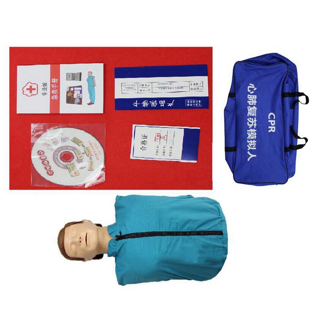 Buy JIN Half Body CPR Manikin with Feedback Monitors First Aid Training ...