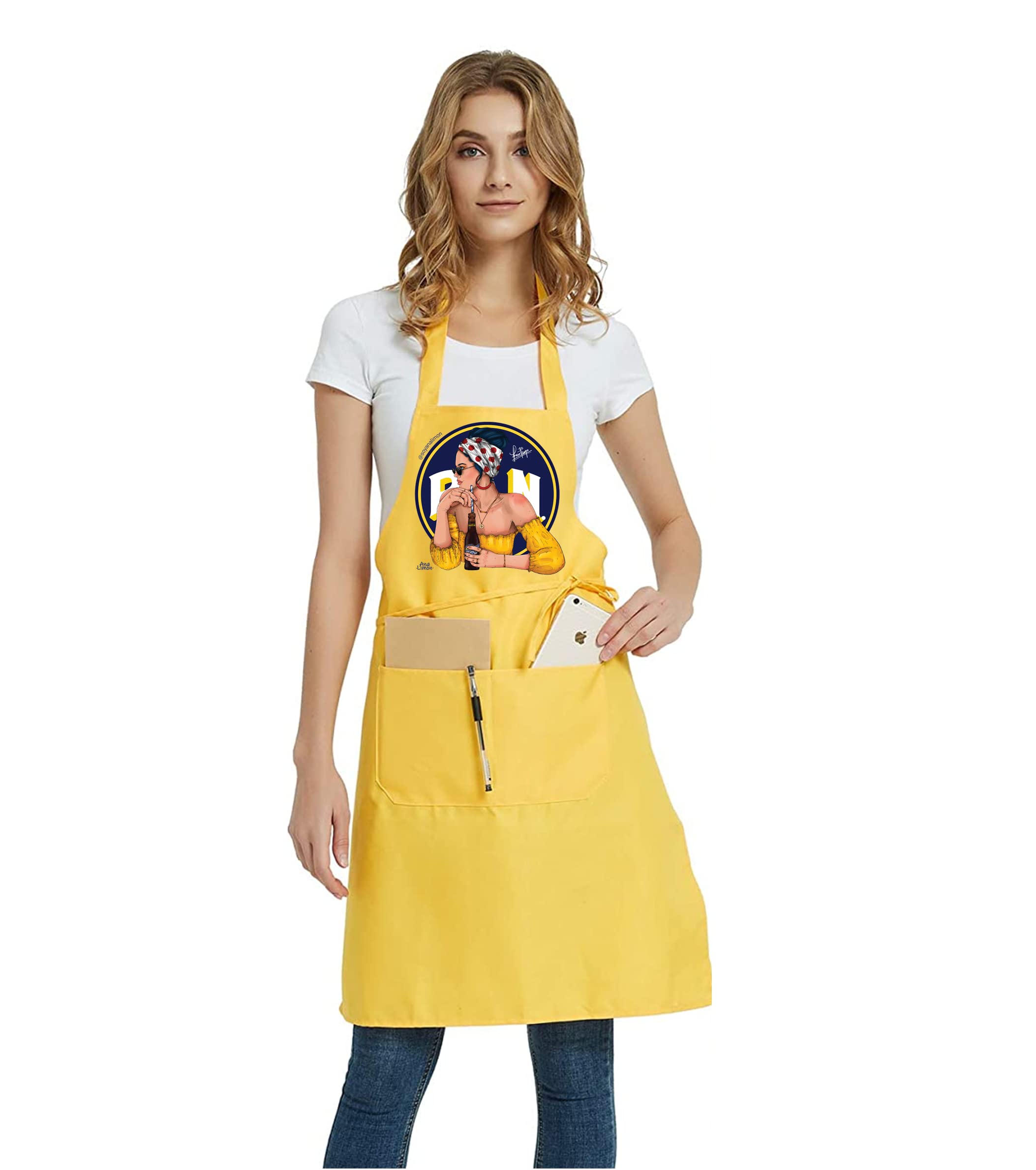 Buy Venezuela Harina Pan Apron | Colombia Arepa Apron (Pan & Malta ...