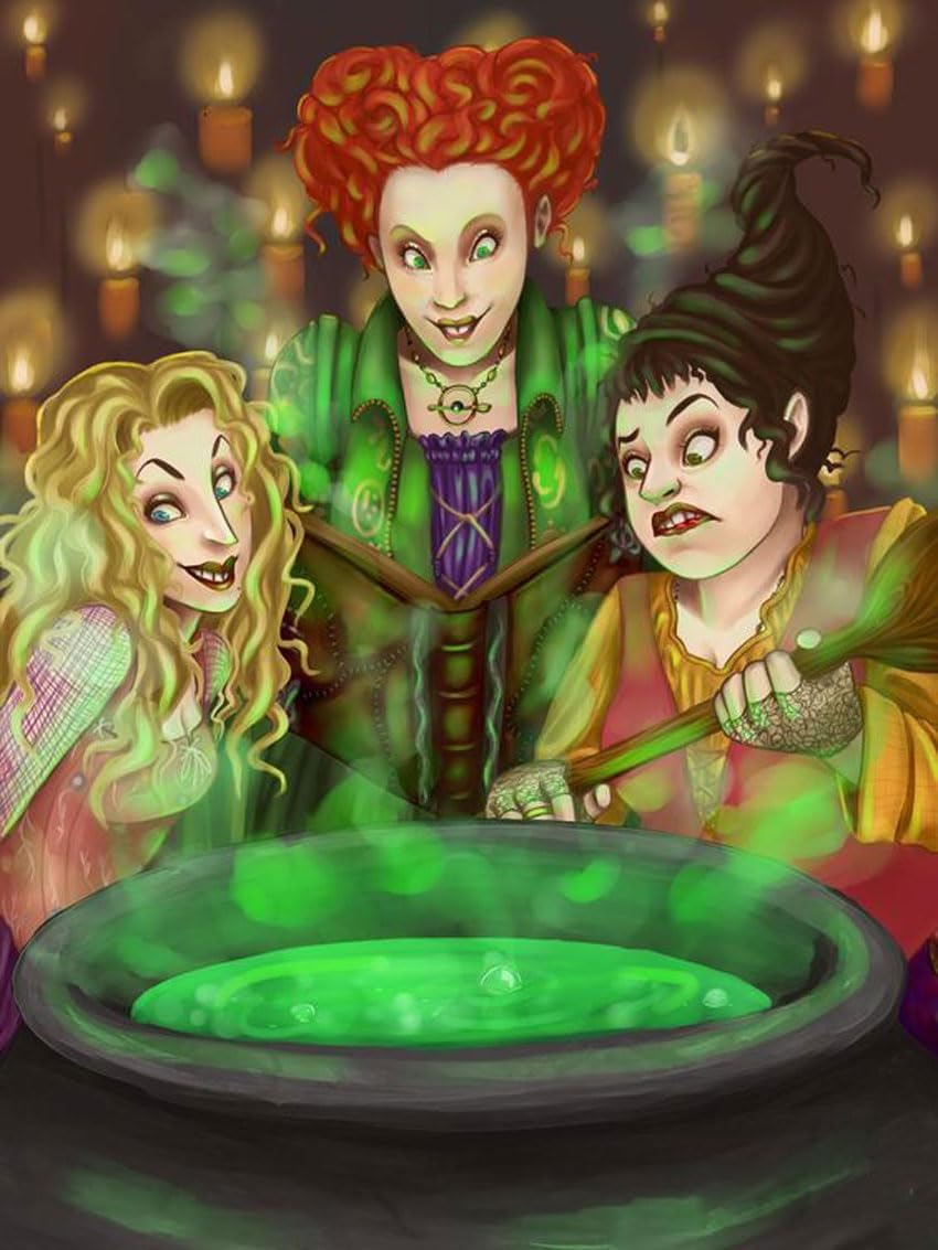 Amazon.com: Halloween Diamond Painting Kits for Adults Beginner,Three ...