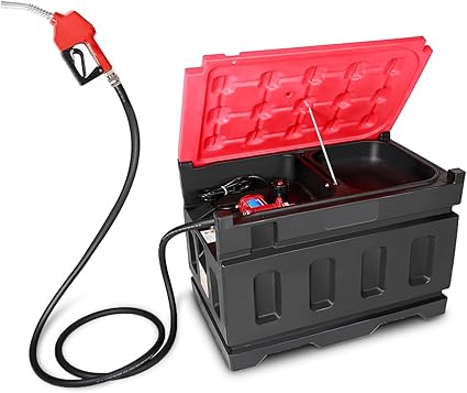 Amazon.com: Portable Gasoline Diesel Fuel Transfer Tank with Pump ...