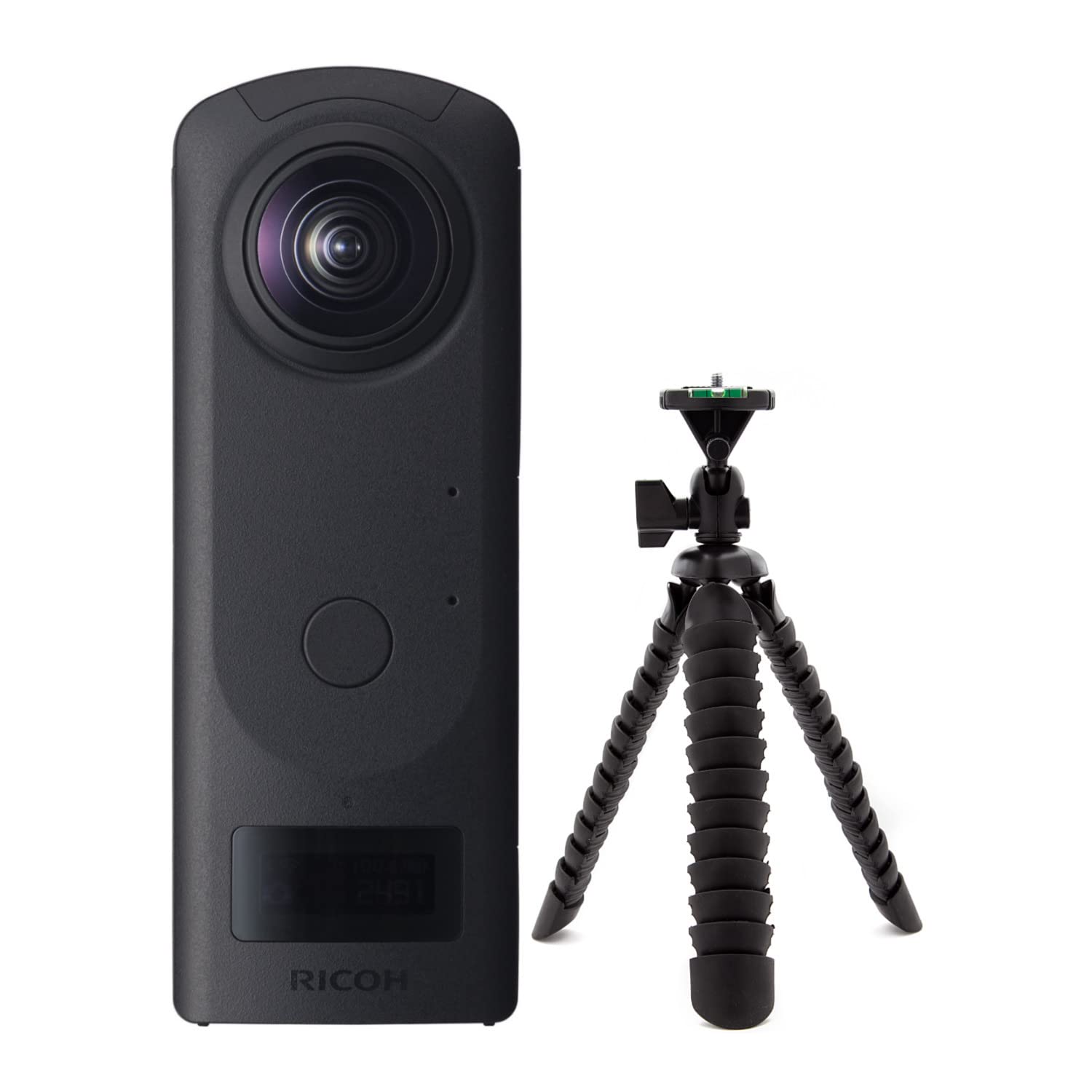 Buy Ricoh Theta Z1 360 Camera with 51GB Internal Storage Bundle with 10-Inch Spider Tripod (2 ...