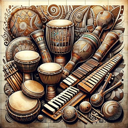 Amazon.com: Tribal African Instrumental Music : Tribal Drums Ambient ...