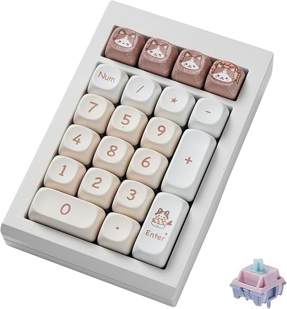 Amazon.com: Sumgsn Bluetooth Number Pad, Mechanical Numpad, VIA ...