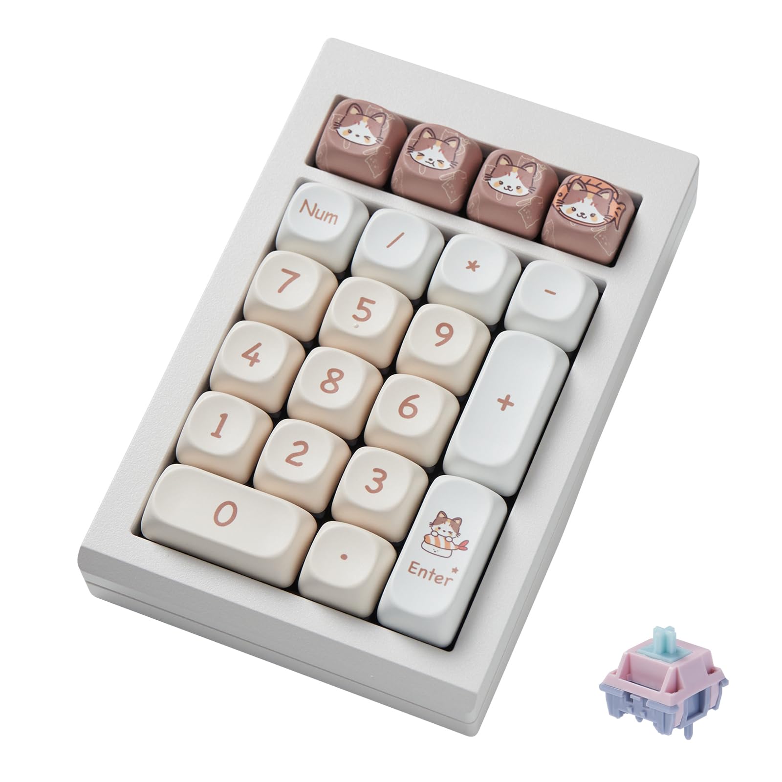 Snapklik.com : Sumgsn Bluetooth Number Pad, Mechanical Numpad, VIA ...