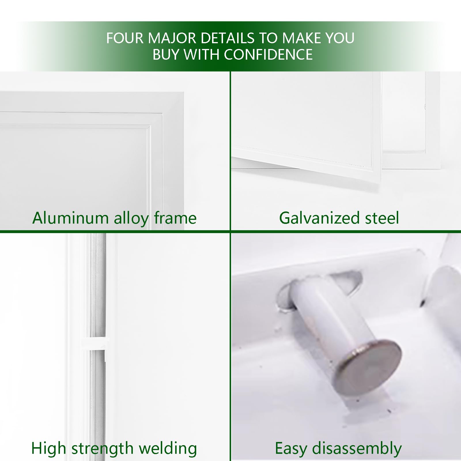 Snapklik.com : 12 X 12 Metal Access Panel, Galvanized Steel & Aluminum ...