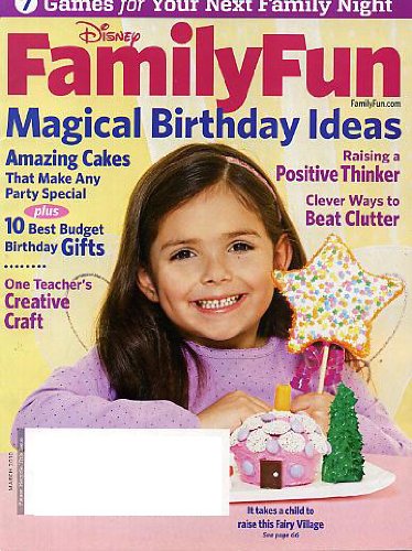 Disney Family Fun March 2010 Magical Birthday Ideas, Amazing Cakes ...