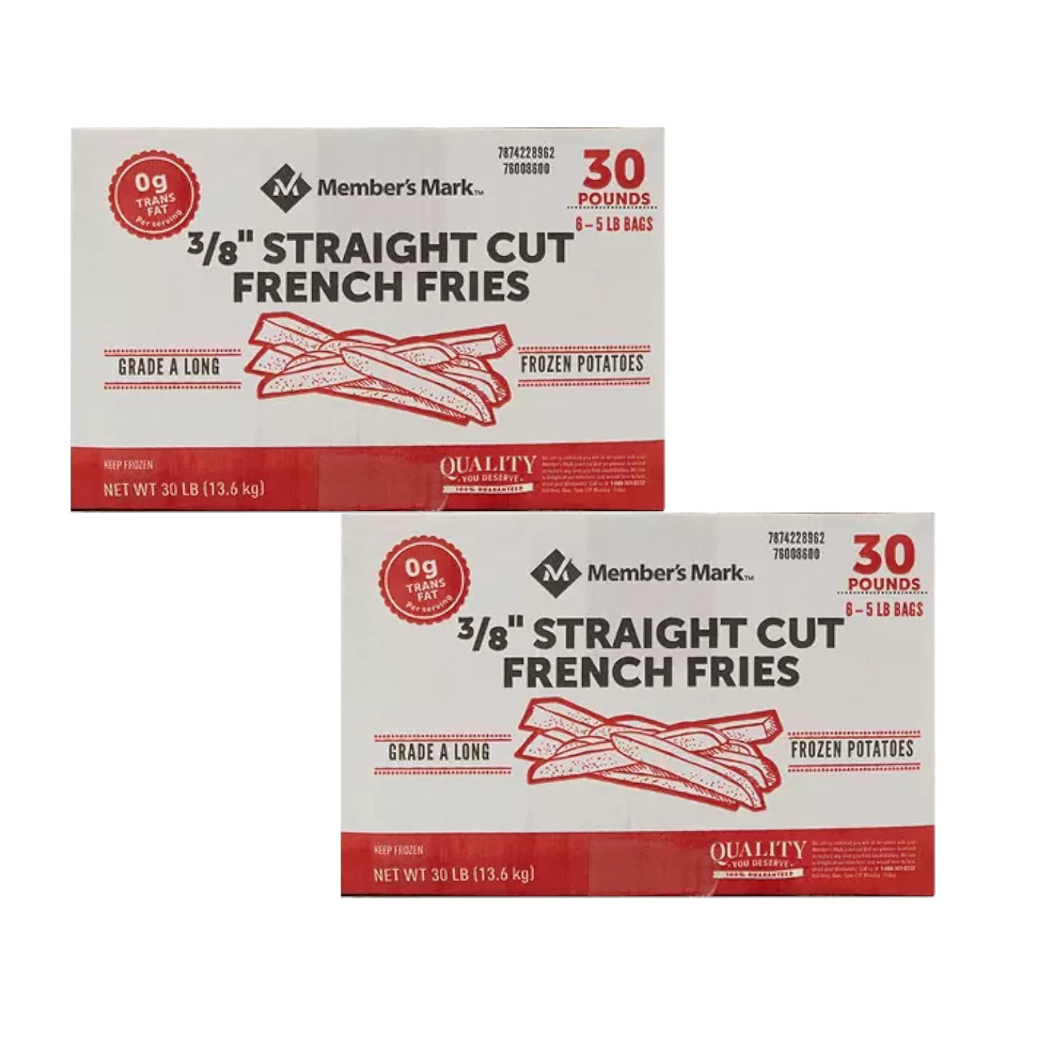 Gourmet Kitchn Members Mark 3 8 Straight Cut French Fries | Desertcart ...