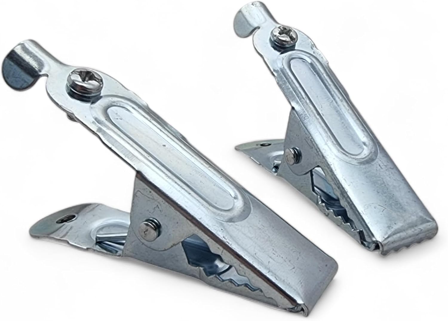 DIY UK Generic 25A Heavy Duty Crocodile Clips (10 Pack) - Silver ...