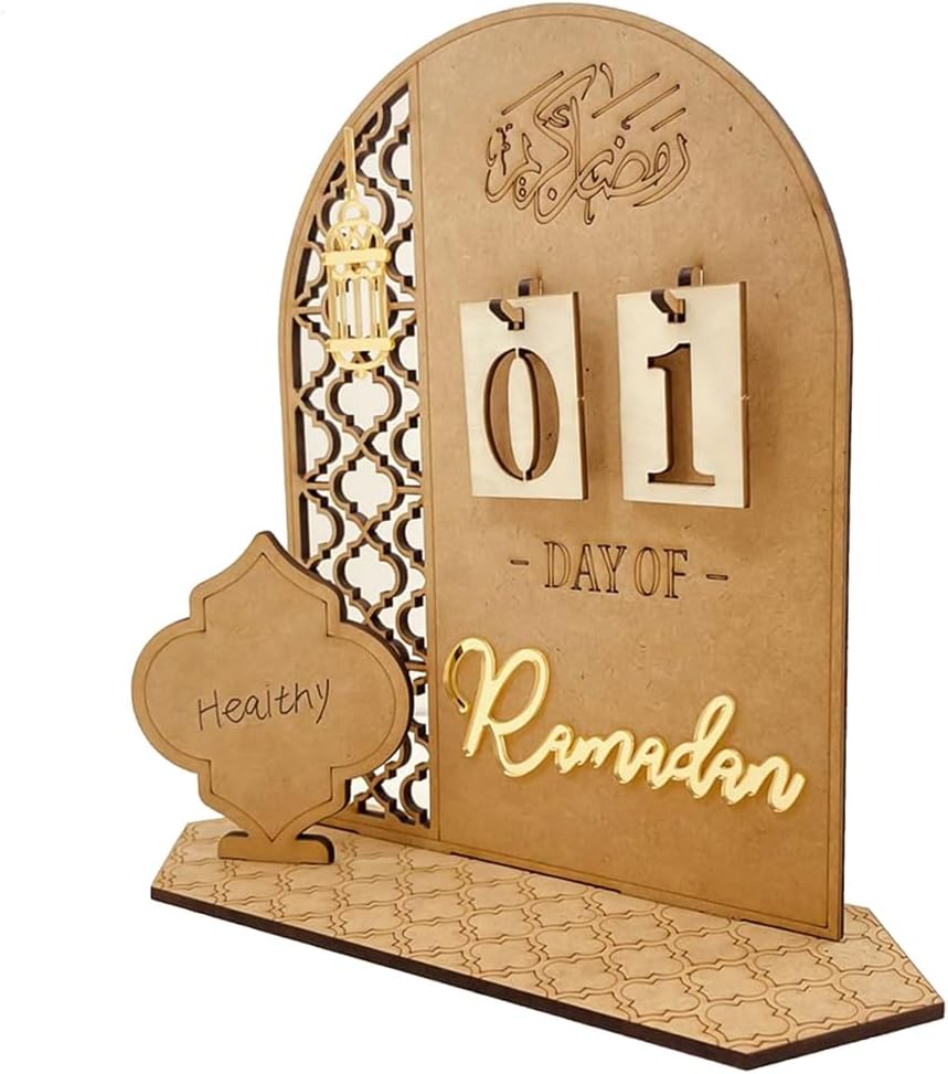 Amazon.com: OLEEK Ramadan countdown calendar - Ramadan decorations for ...