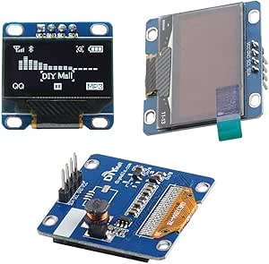 DIYmalls 1.3" inch OLED Display Screen Module I2C 4pin 128x64 SH - 1106 ...