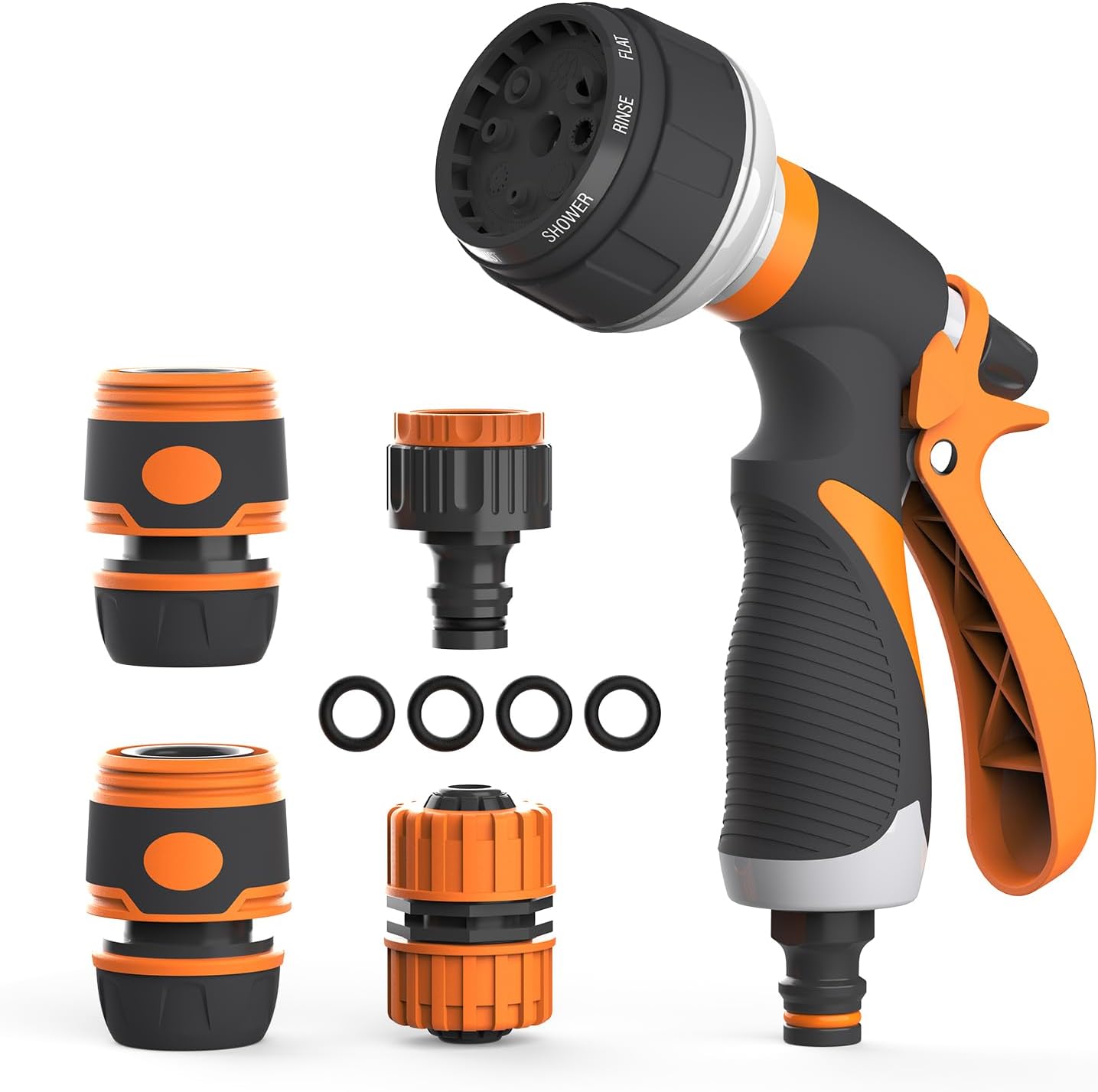 Hose Pipe Spray Gun High Pressure Garden Hose Spray Gun Set Hose Spray ...