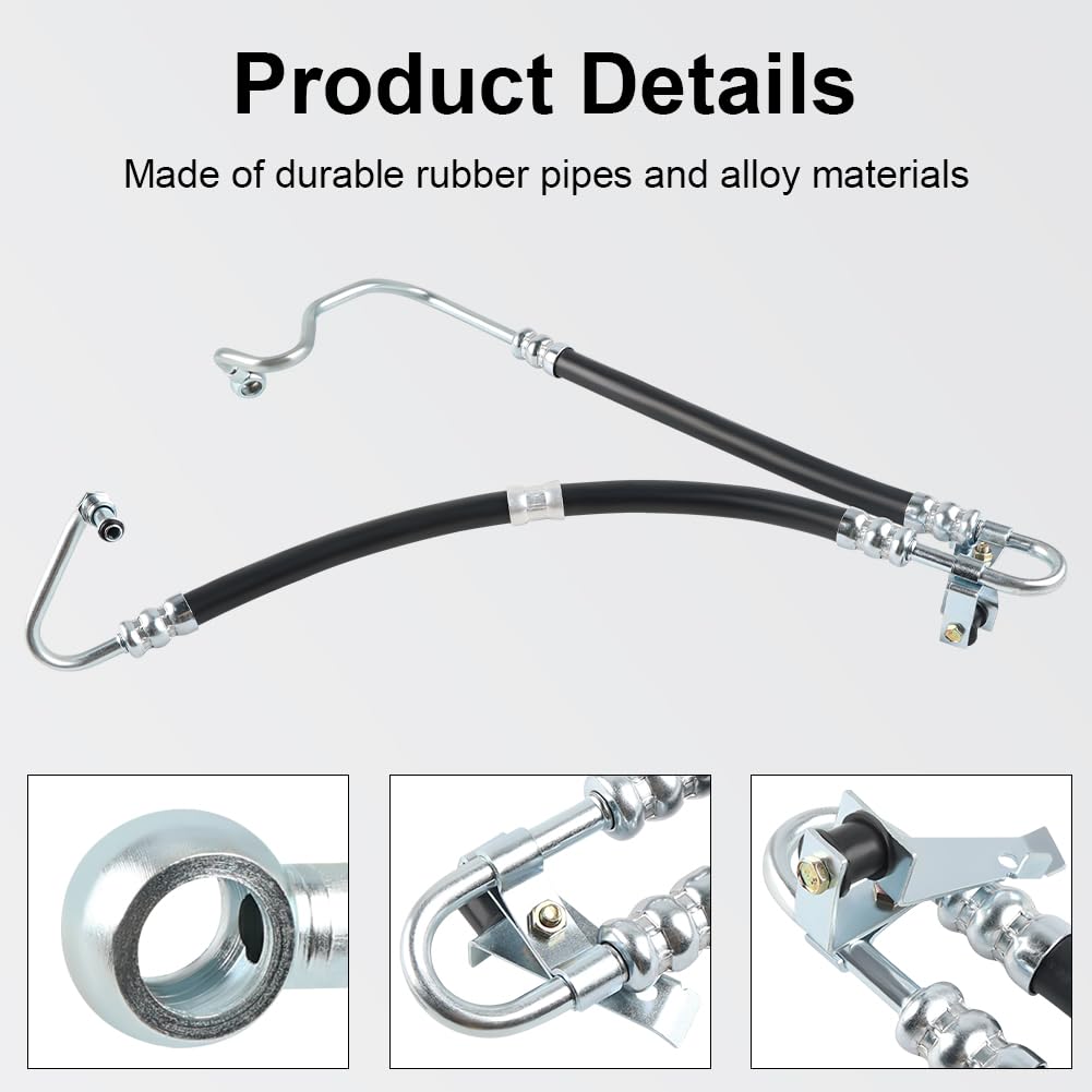 Power Steering Pressure Hose Compatible with BMW 320I 325I 330I 2002 ...