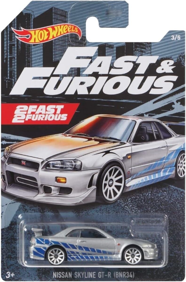 Amazon.com: Hot Wheels Nissan Skyline GT-R (BCNR33) Godzilla 5/10 HW-J ...