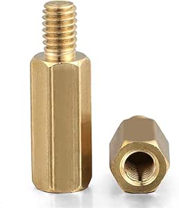 Expansion Bolt M5XL+7mm Hex Male Female Standoff Stud Pillar Mount ...