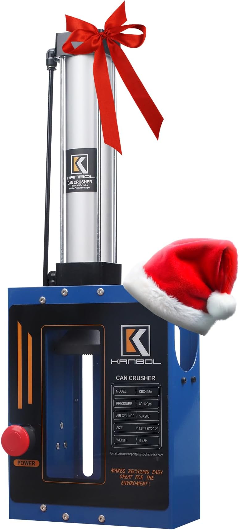 Amazon.com: Pneumatic Can Crusher, Heavy-Duty Smasher for Aluminum ...