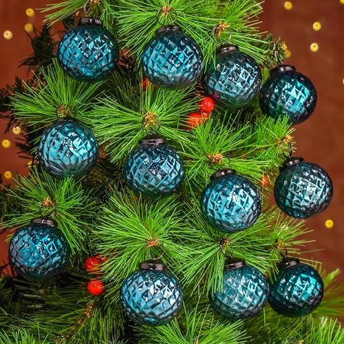 Mercury Glass Christmas Balls