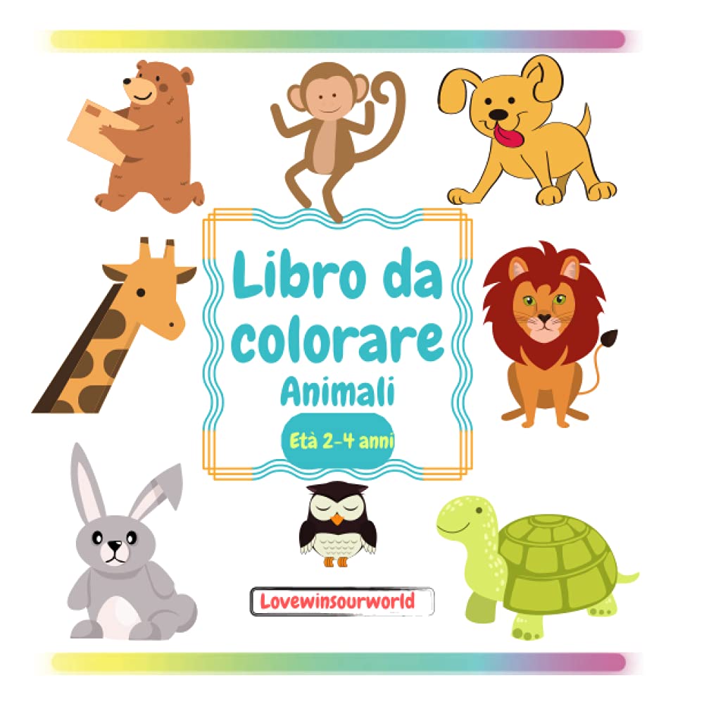 Buy Libro da colorare Animali: Libri da colorare per bambini Libro da ...