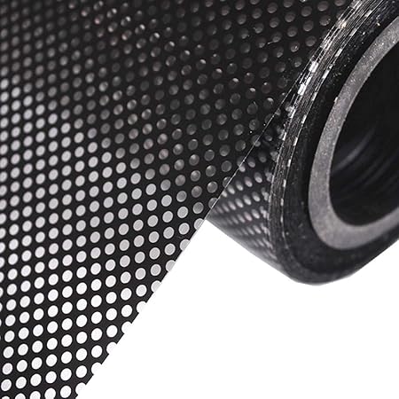 Amazon.com: One-Way Perforated Vinyl Privacy Window Film Adhesive Glass Wrap Roll (1ft x 54 ...
