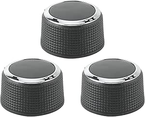 Amazon.com: GoaMotors 3PCS Rear Audio Radio Volume Control Knobs for ...