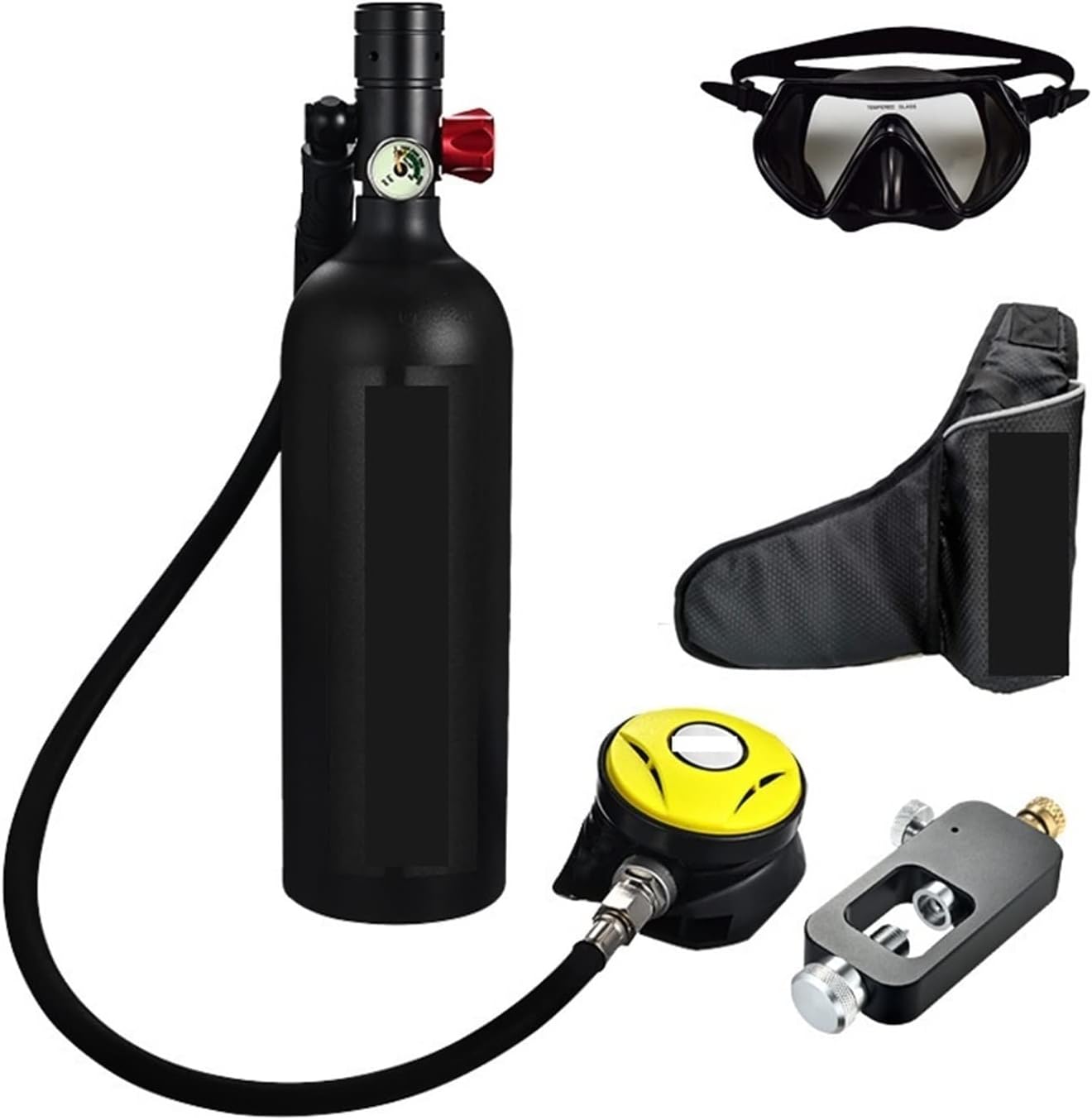 Amazon.com: YokIma Mini Scuba Tank Diving Gear Outdoor Leisure Portable ...