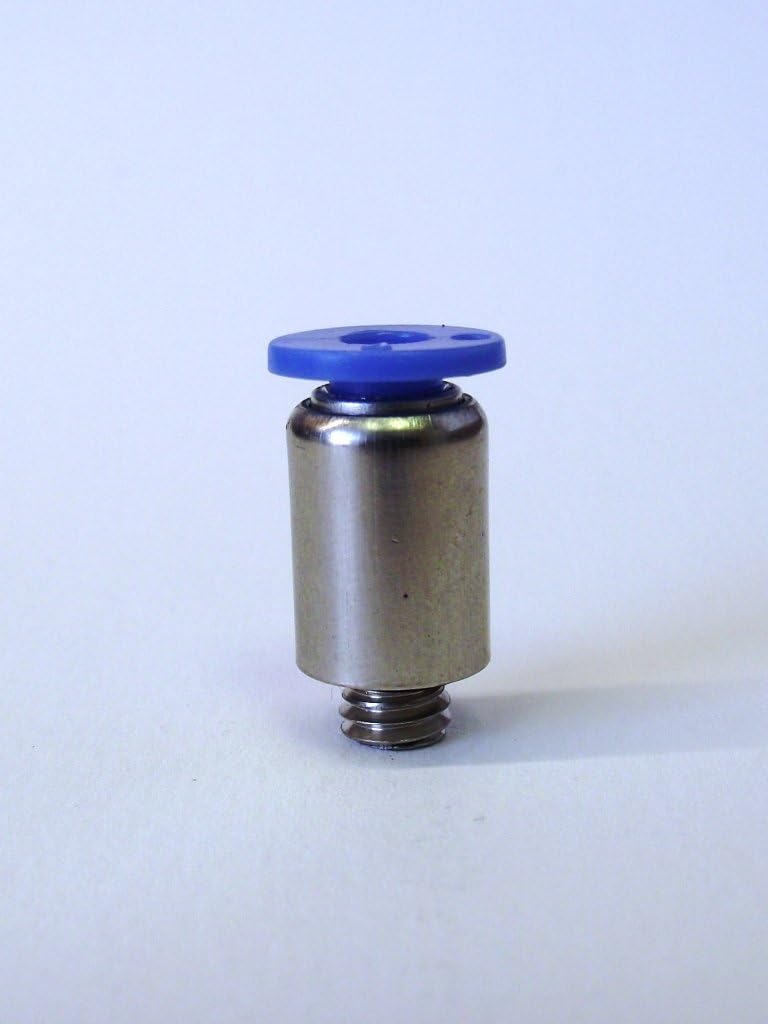 Amazon.com: Push to Connect Straight Male Round Fitting 4mm OD, M6 ...