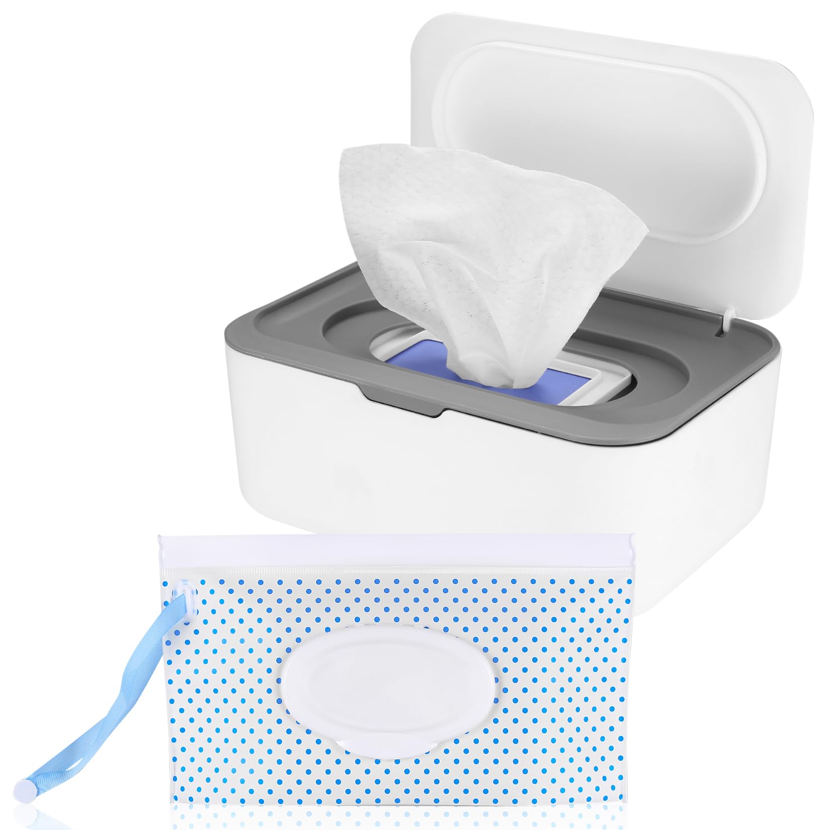Snapklik.com : Wet Wipes Dispenser Box, Napkin Storage Holder Container ...