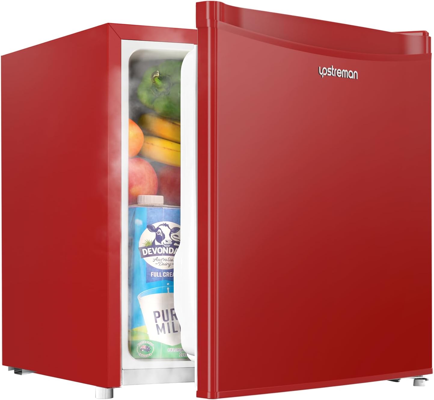 Amazon.com: Upstreman 1.7 Cu.ft Mini Fridge with Freezer, Dorm ...