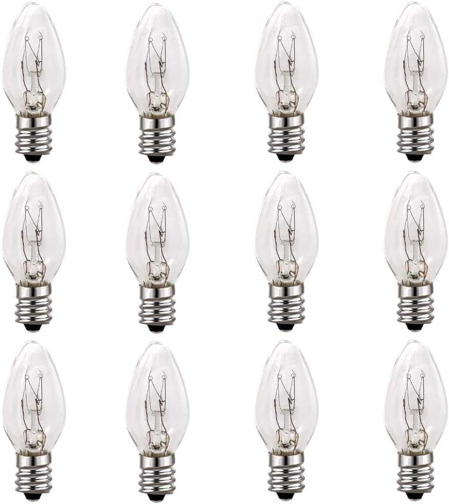 Paquete de 12 bombillas de 15 W para lámparas y cestas de sal del ...