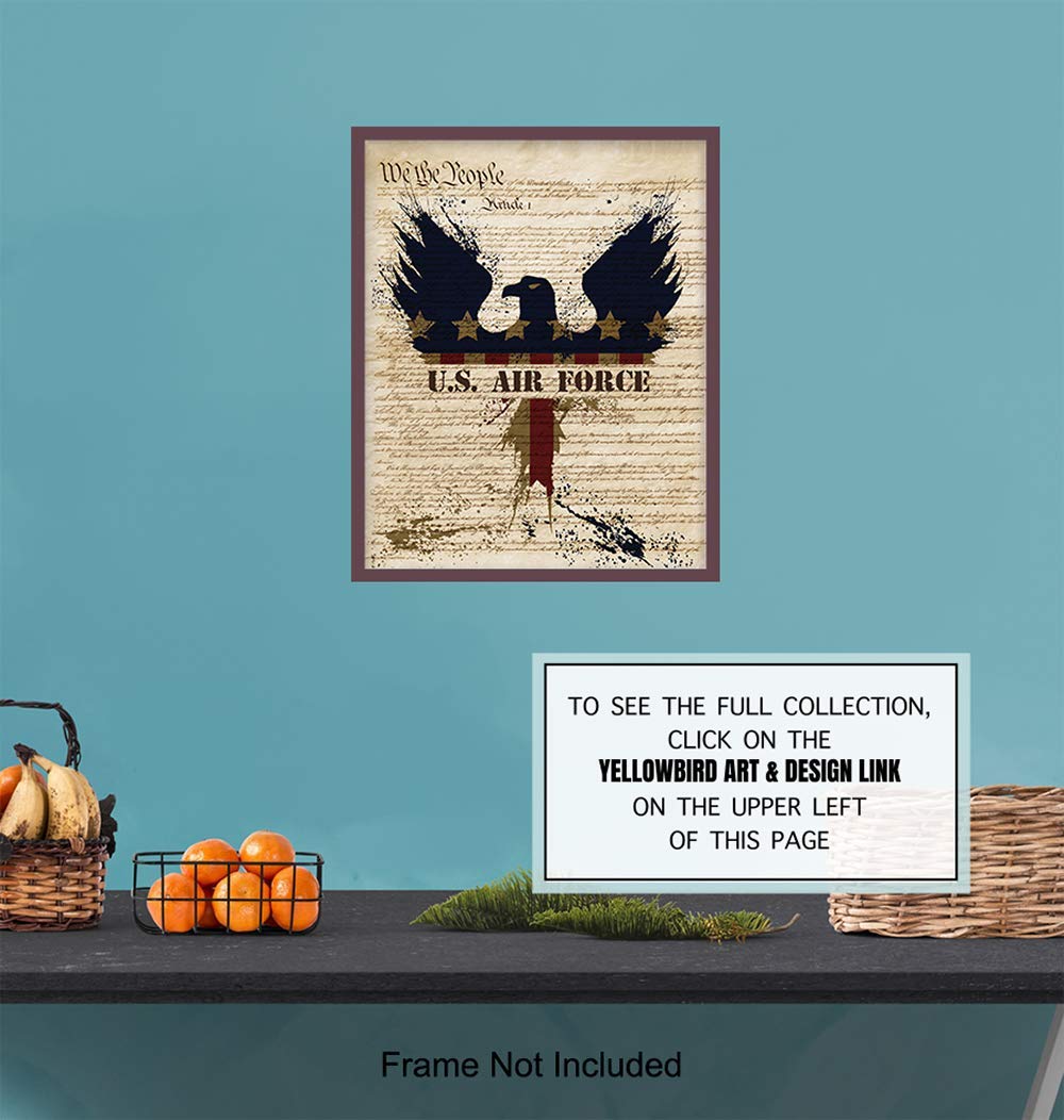 Patriotic Air Force Border Template