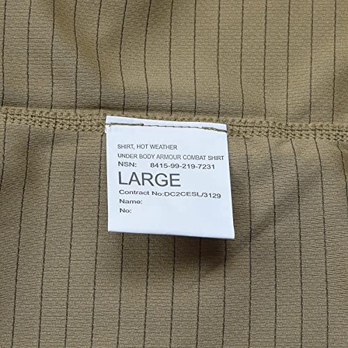 Original British Army Field Shirt Combat DPM Desert camo UBAC ...