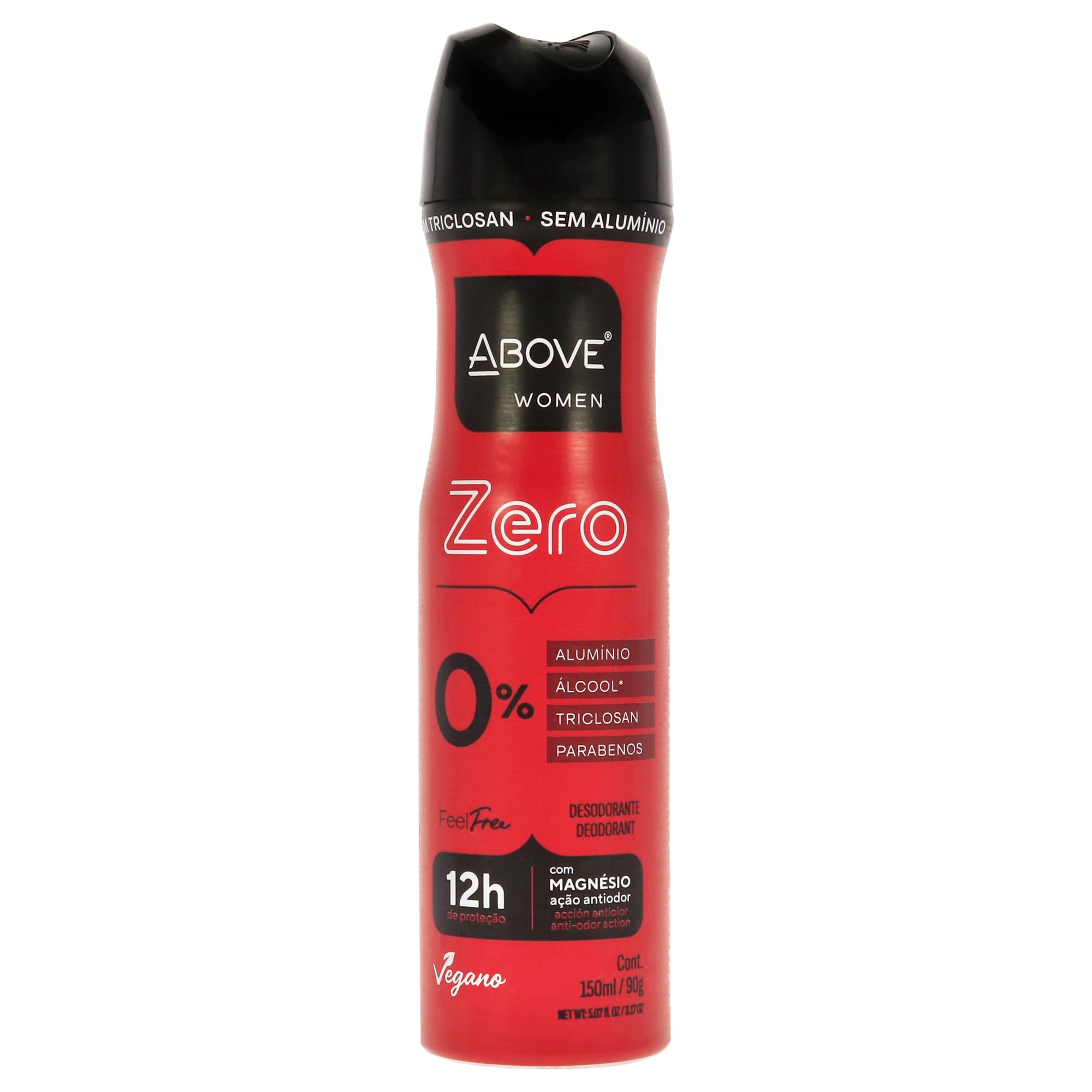 Amazon.com : ABOVE Feel Free Zero - 12 Hours Antiperspirant Deodorant ...