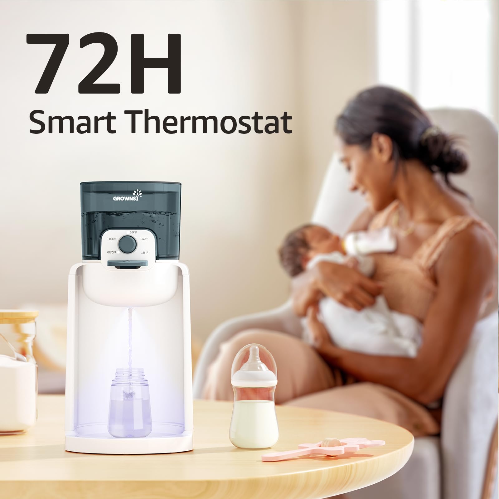 Snapklik.com : Instant Baby Bottle Warmer, Precise 4 Temperatures ...