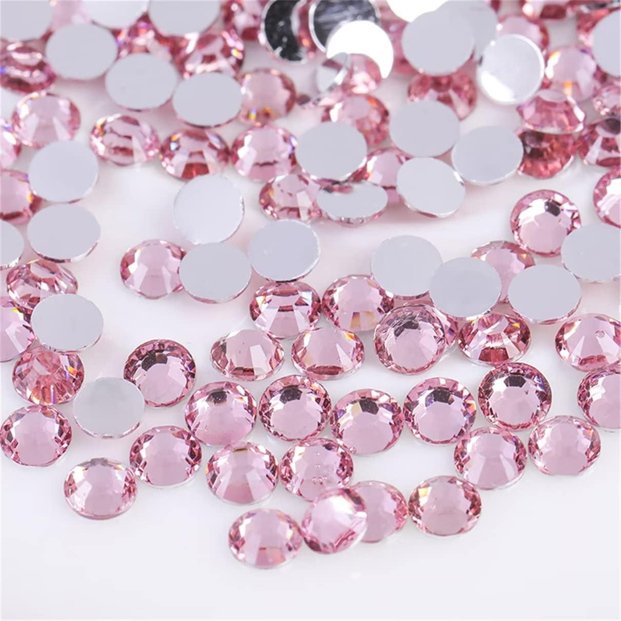 Amazon.com: 3000 Pieces SS12 3mm Flatback Rhinestones Clear Glass Round ...