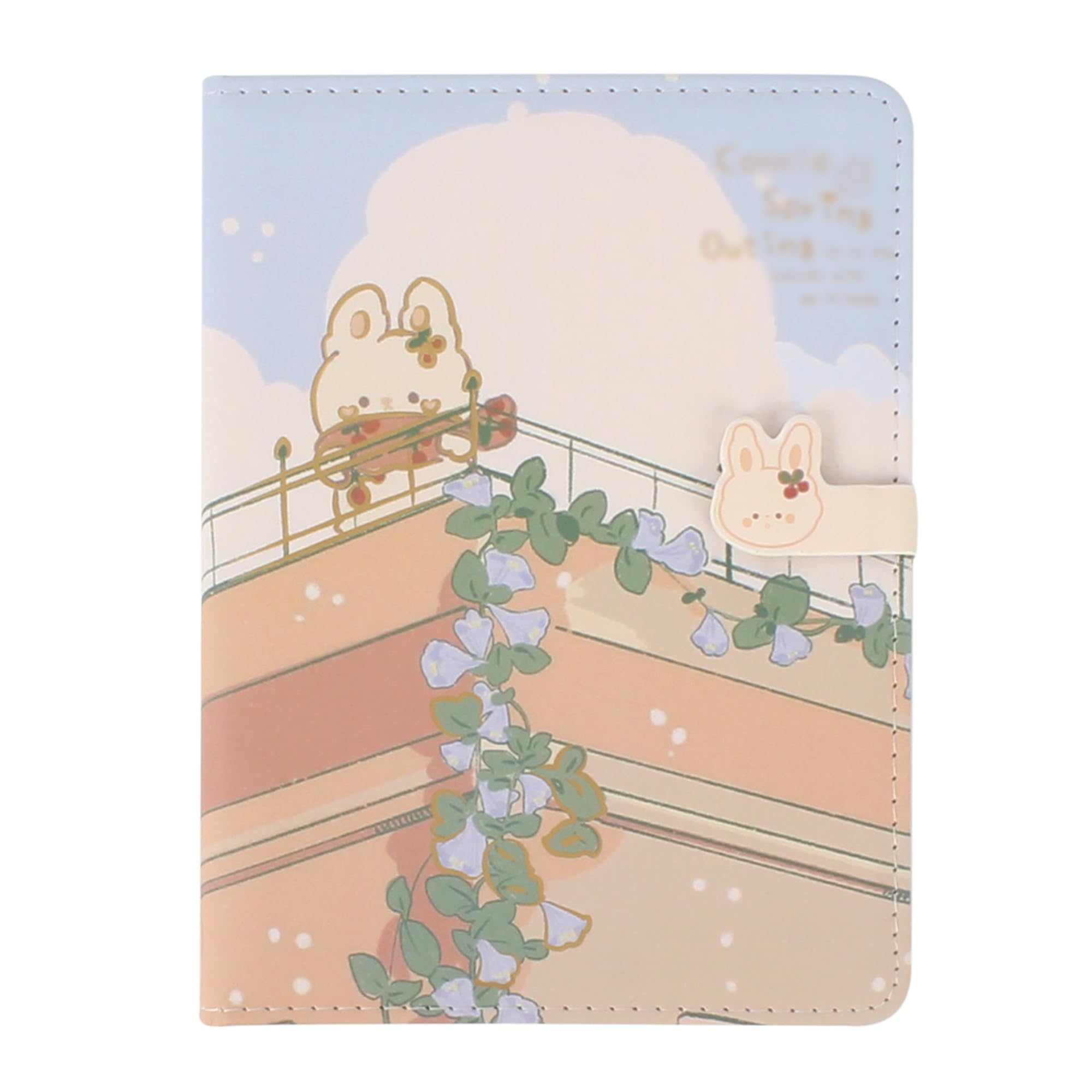 Amazon.com : Zeph Hosea Cute Cartoon PU Leather Notebook Kawaii Journal ...