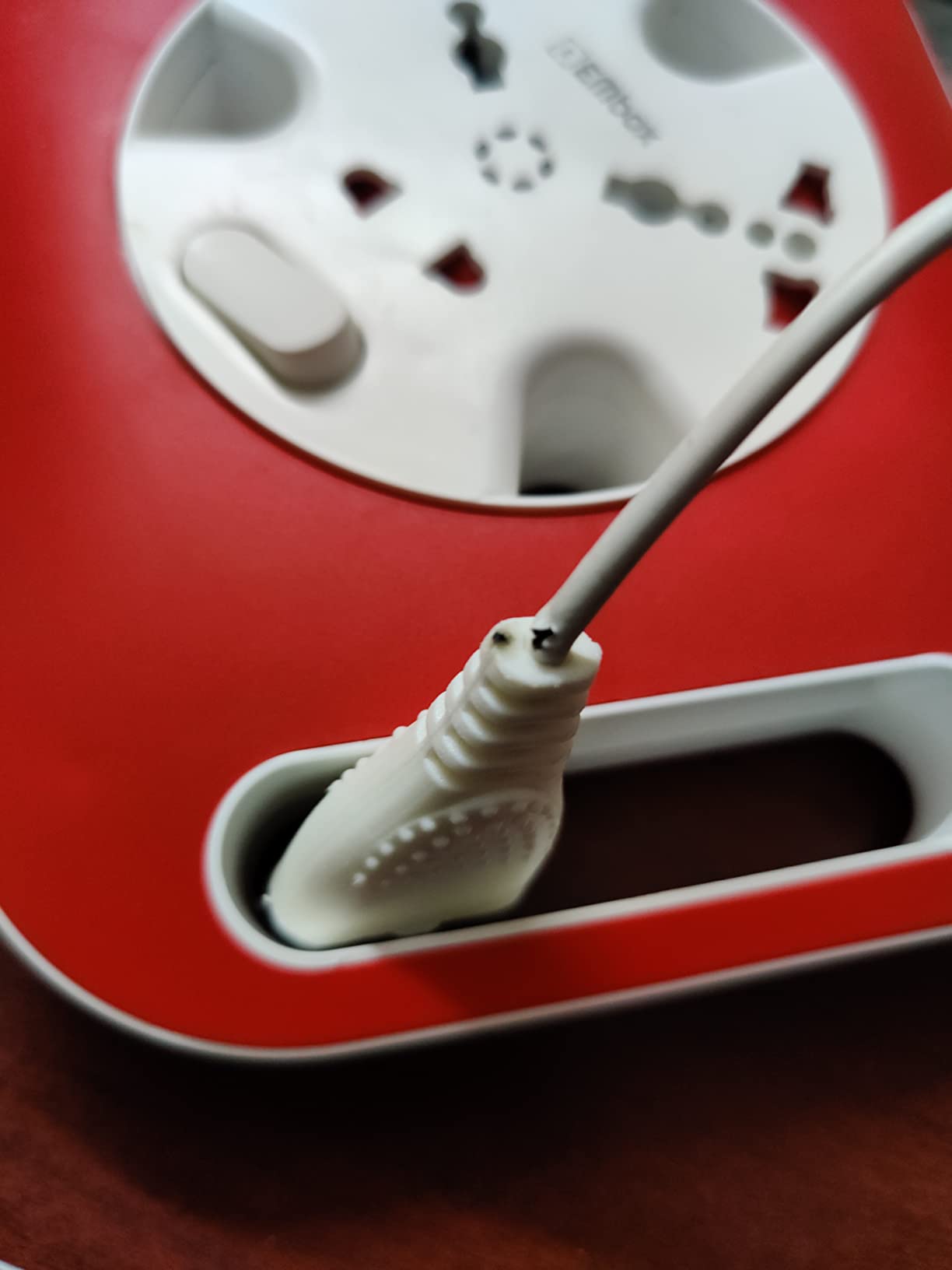 EMBOX 2 Pin and 3 Pin Multi Plug Socket-5 Meter Extension Board-Flex ...