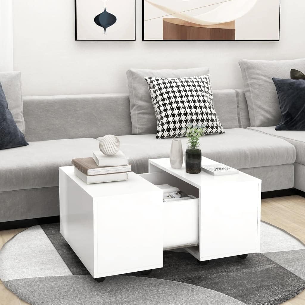 Amazon.com: Coffee Table, Coffee Table with Hidden Compartments and ...