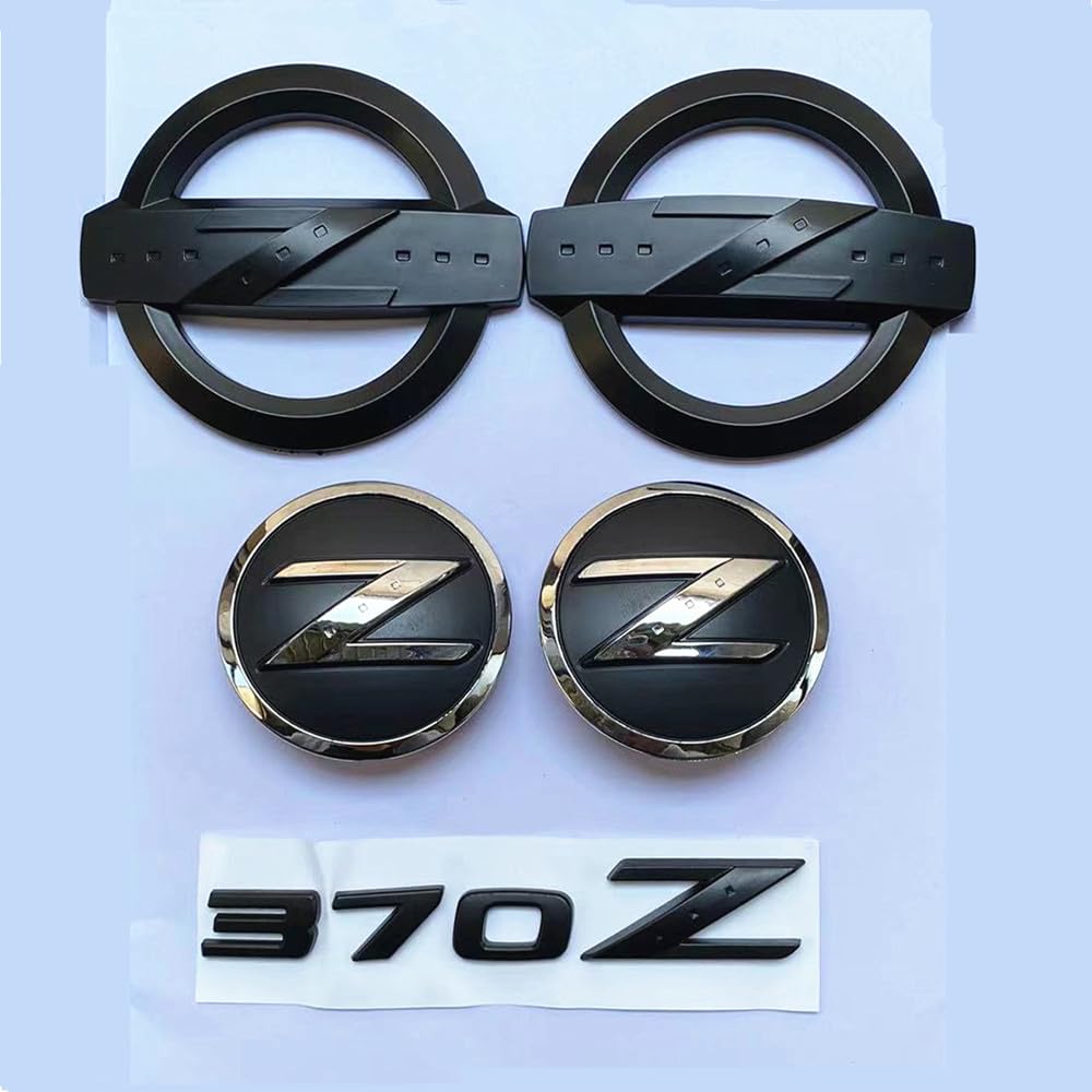 370z Logo JDC Titanium Engine Cover Badge (Nissan 370Z) – JD Customs