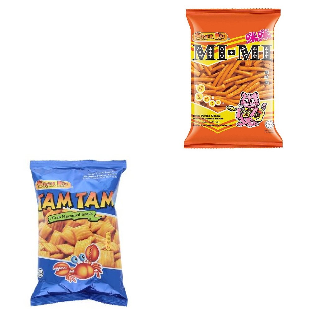 Amazon.com: Snek Ku Snack (Mix Flavoured, 6 Packs x 80g) : Grocery ...