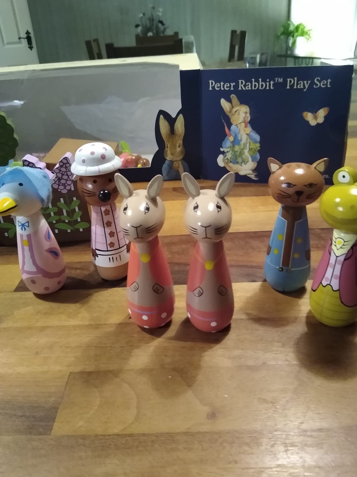 Peter Rabbit Toys - Peter Rabbit Figures, Wooden Small World Animals ...