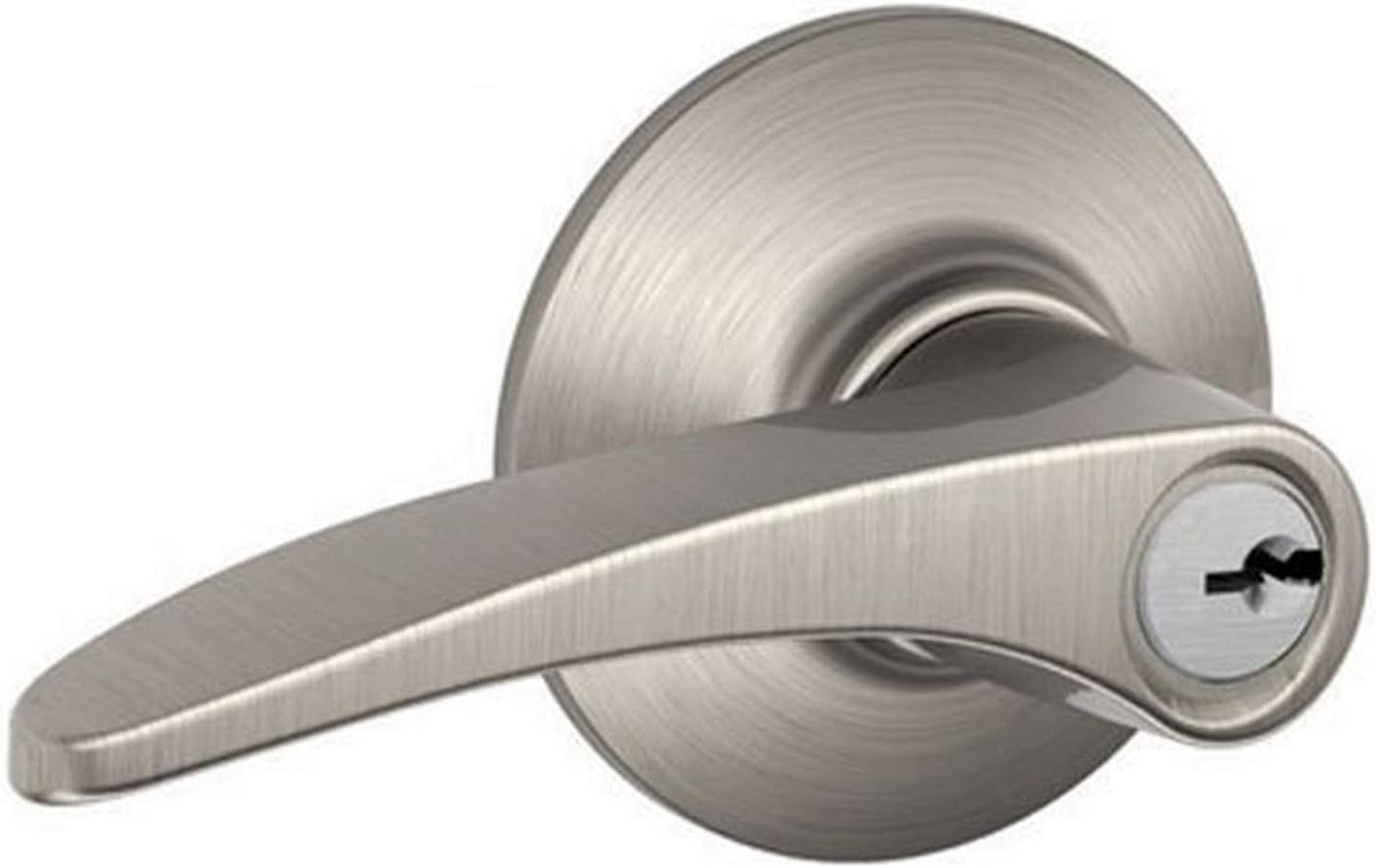 WEISER Lock GAC531 B26D WS 6LR1 Beverly Entry Knob, Satin Chrome ...