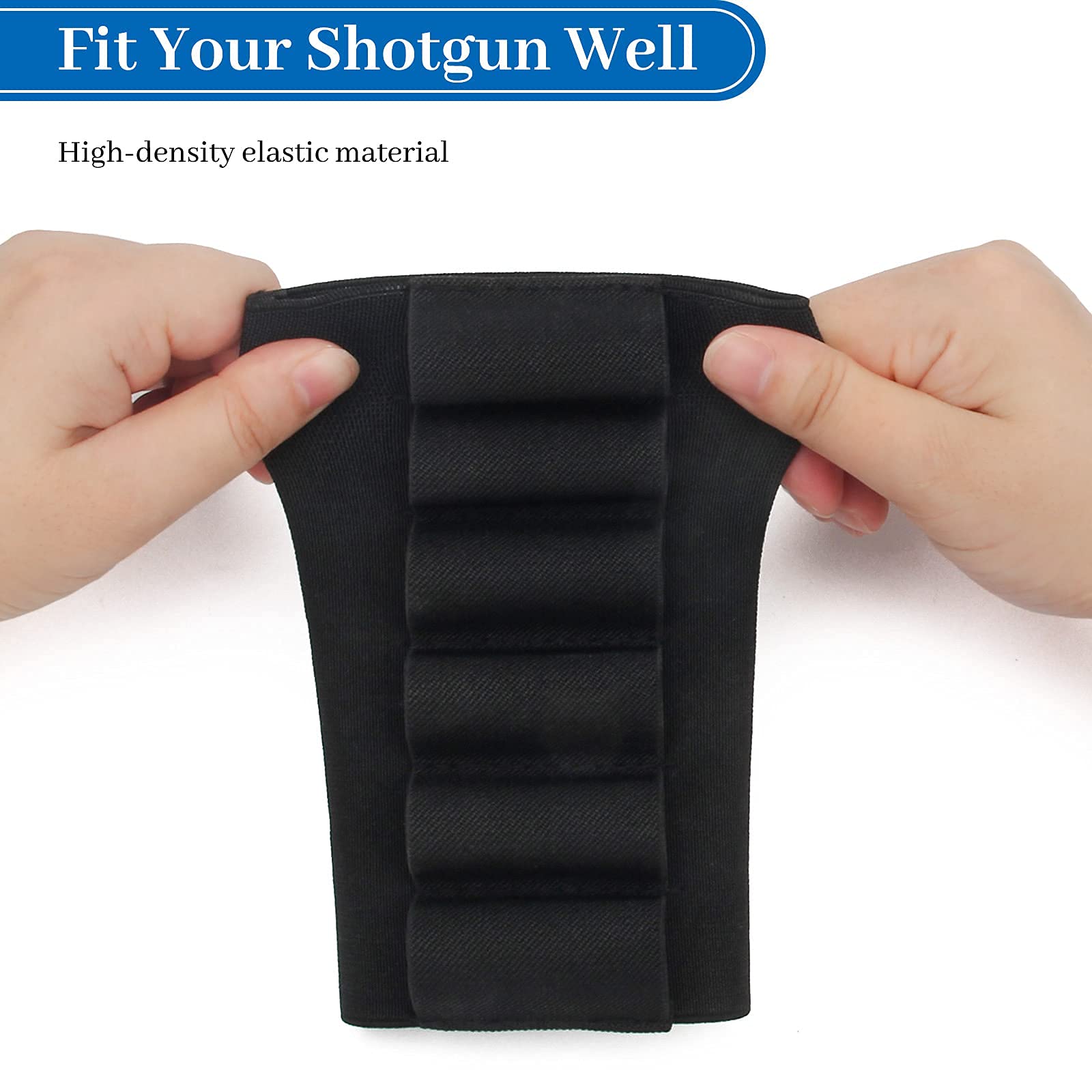 Snapklik.com : 8 Round Shotgun Shell Holder Buttstock Holder For 12/20 ...