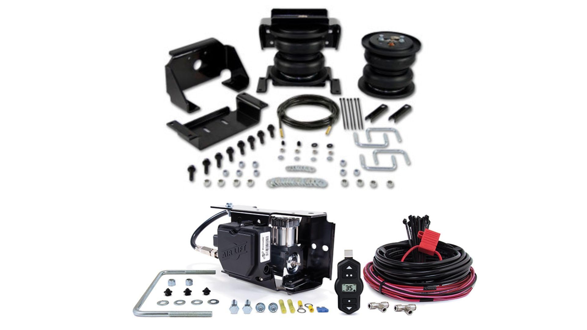 Amazon.com: Air Lift LoadLifter 5000 Air Spring Kit & WirelessOne 2nd ...