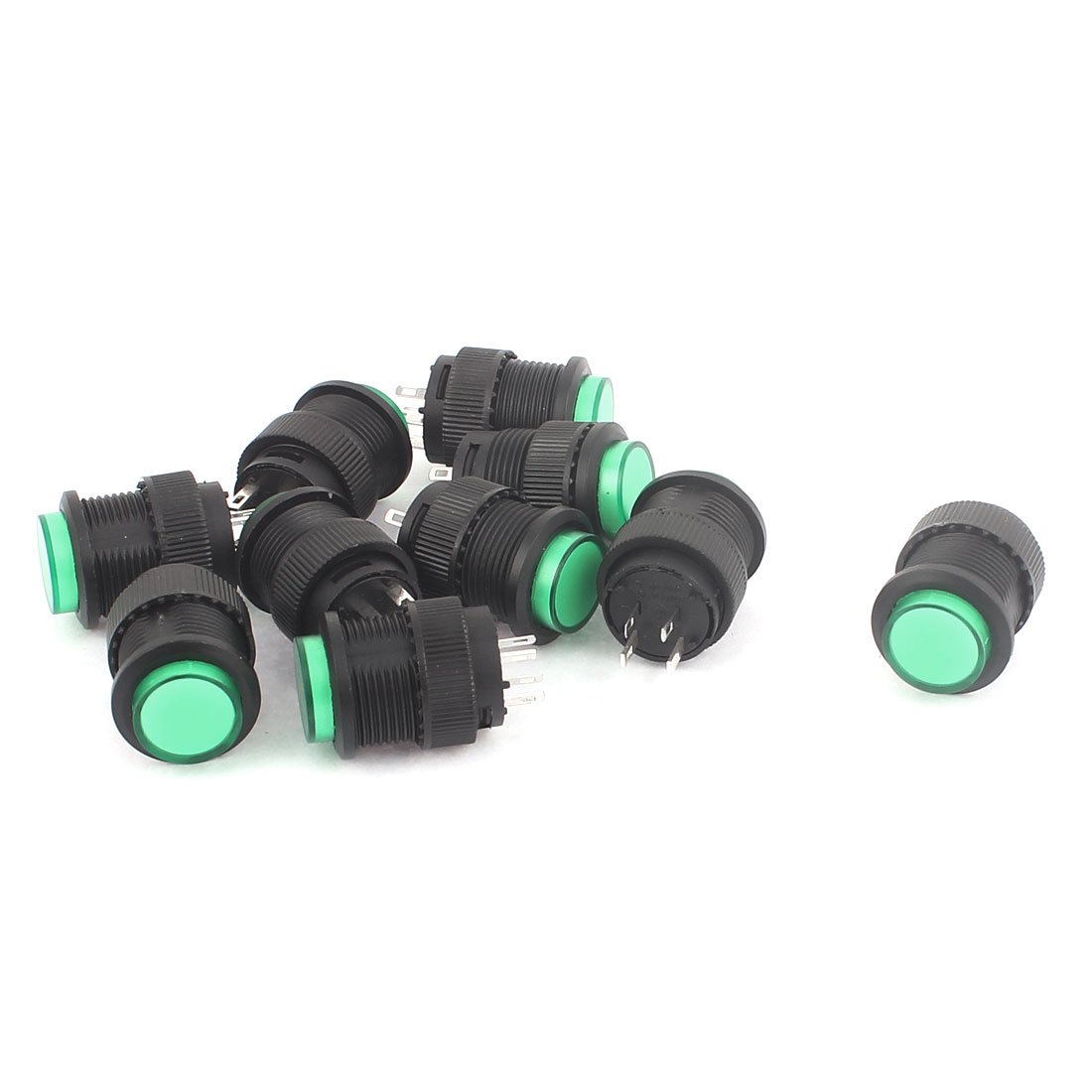 Electrics Contactor 10 Pcs AC 250V/125V 1.5A/3A Momentary Push Button ...